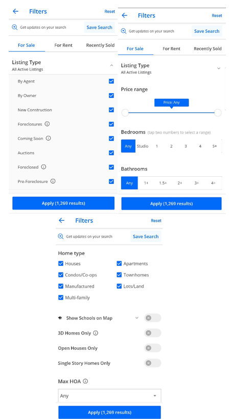 How do I search for homes on the Zillow mobile app? (Android) – Zillow ...