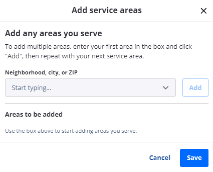 How do I add Service Areas to my agent profile? – Zillow Help Center