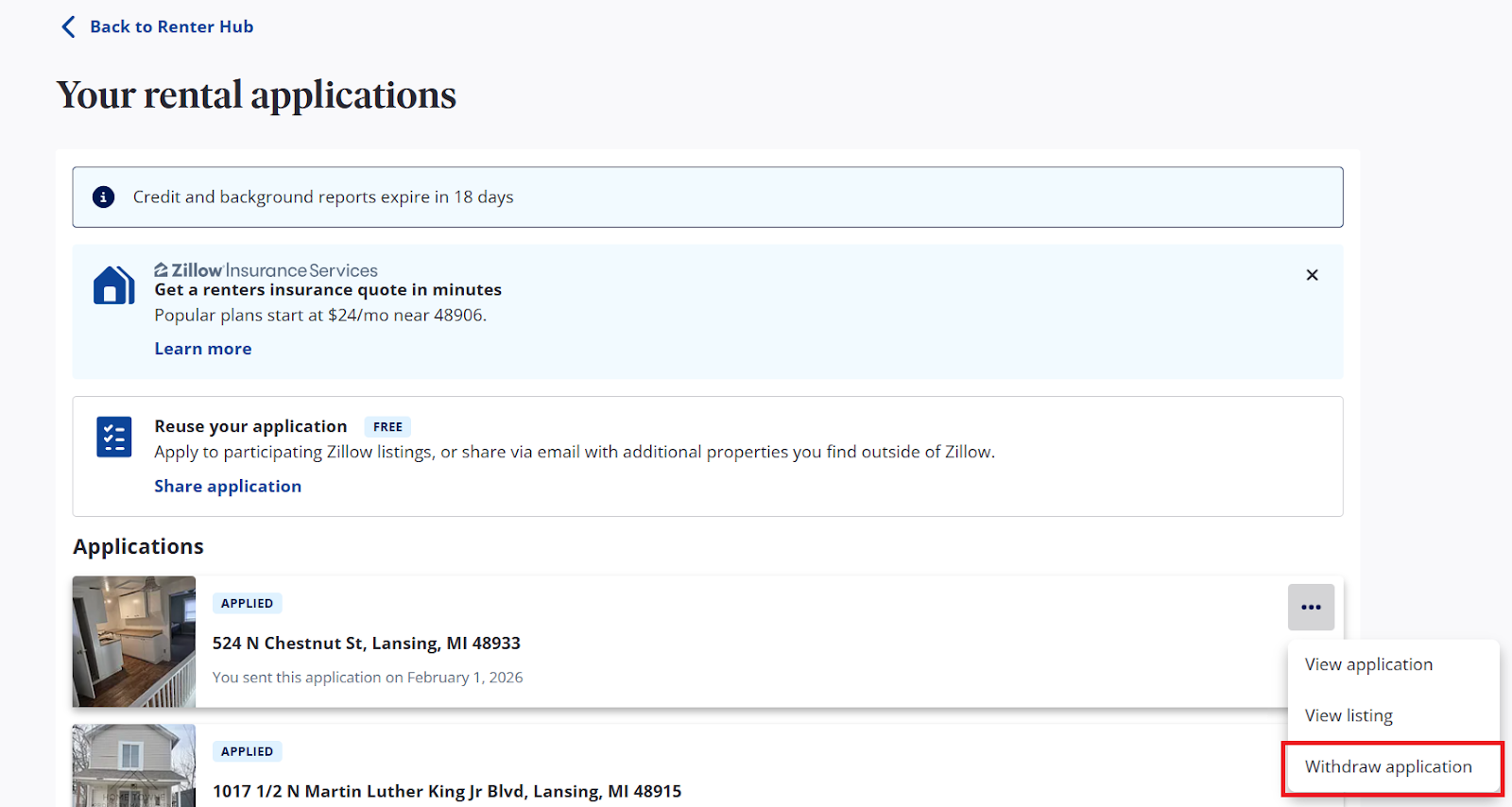 Can I withdraw an application after I’ve submitted it to a landlord or ...